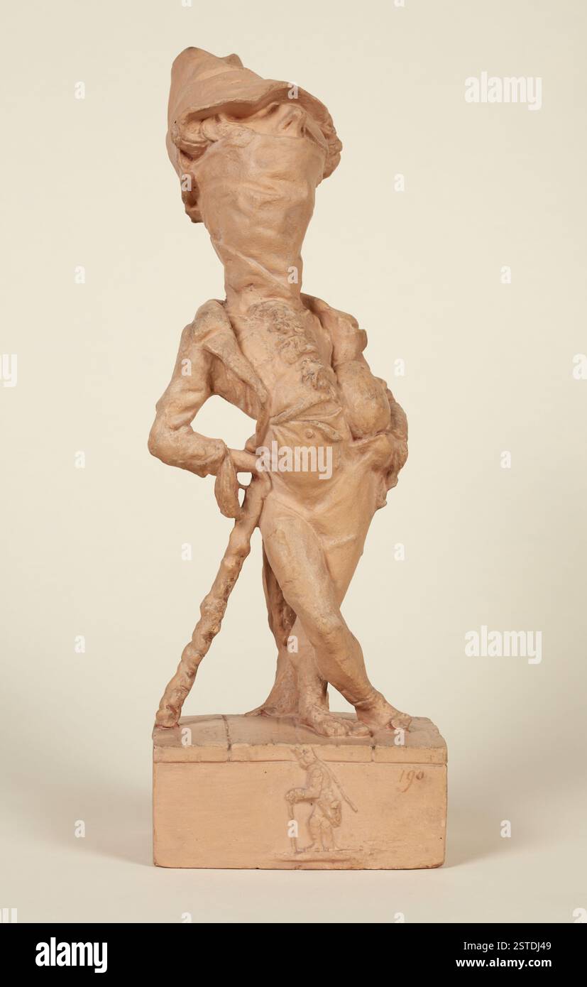 A caricature of Frédérick Lemaitre in the role of the Brigand Robert ...