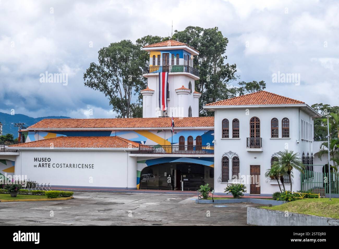 Museum of Costa Rican Art in the urban center of the city of San José ...