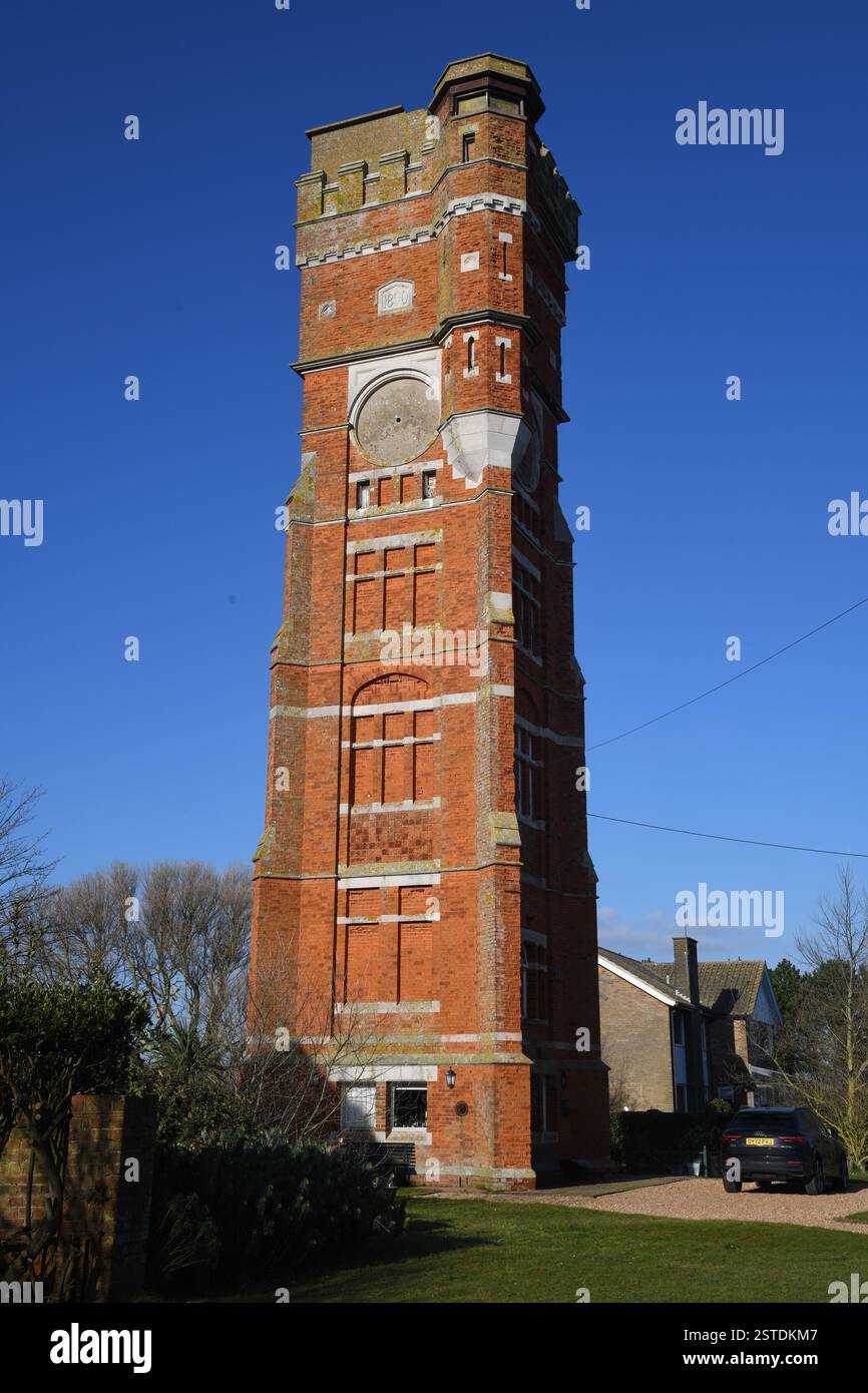 Water tower Littlestone Kent Stock Photo - Alamy