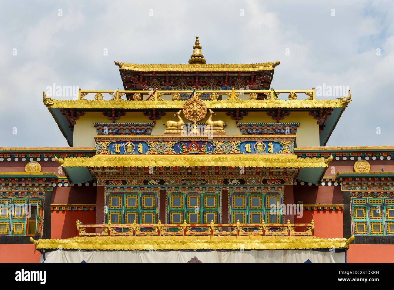 Shechen monastery in Kathmandu Stock Photo - Alamy