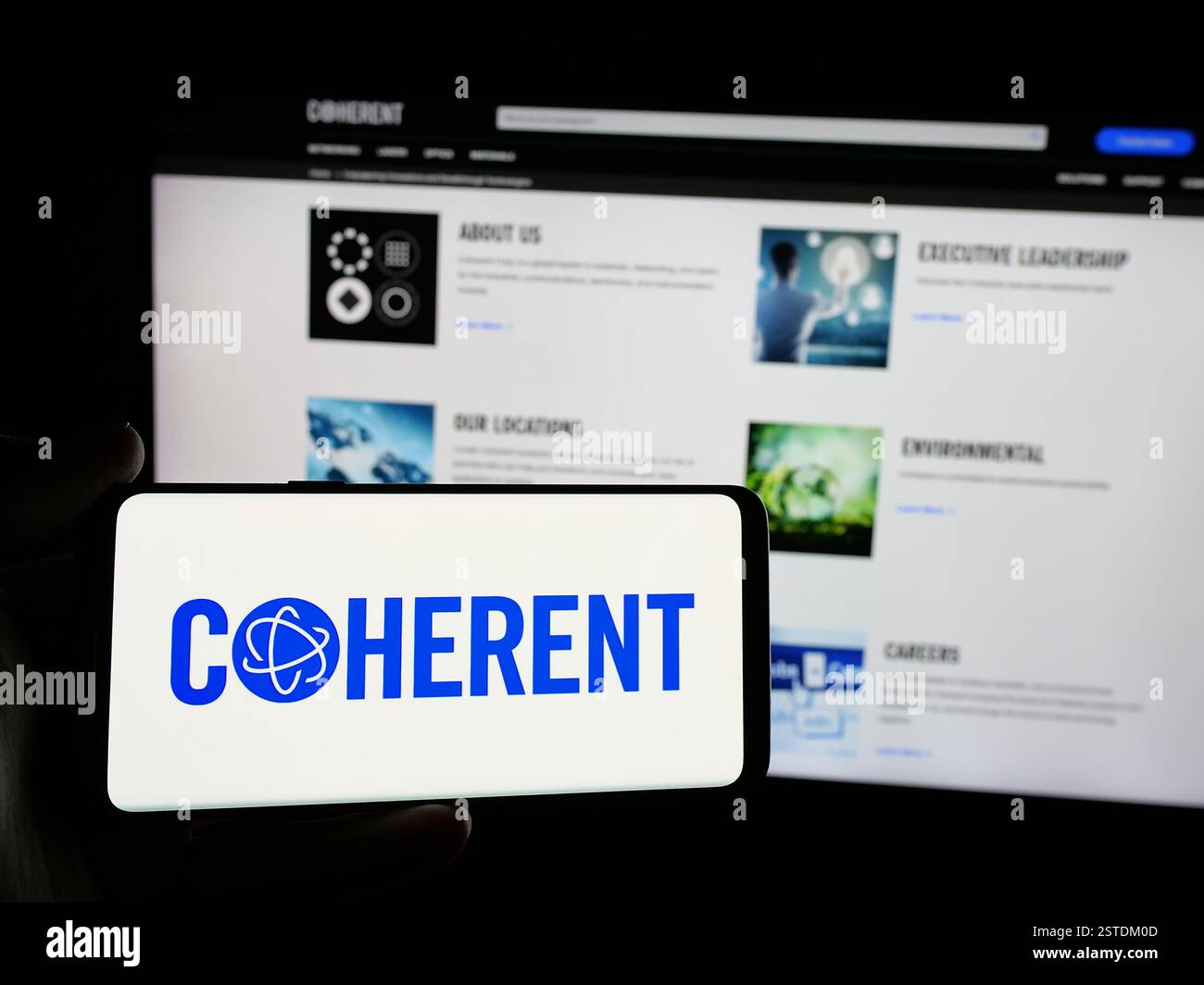 Germany. 22nd Jan, 2025. In this photo illustration, a person is holding a smartphone with the ...