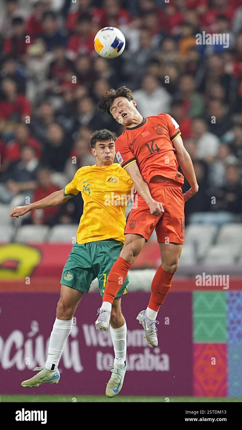 Shenzhen, China's Guangdong Province. 18th Feb, 2025. Wang Yifan (R) of ...
