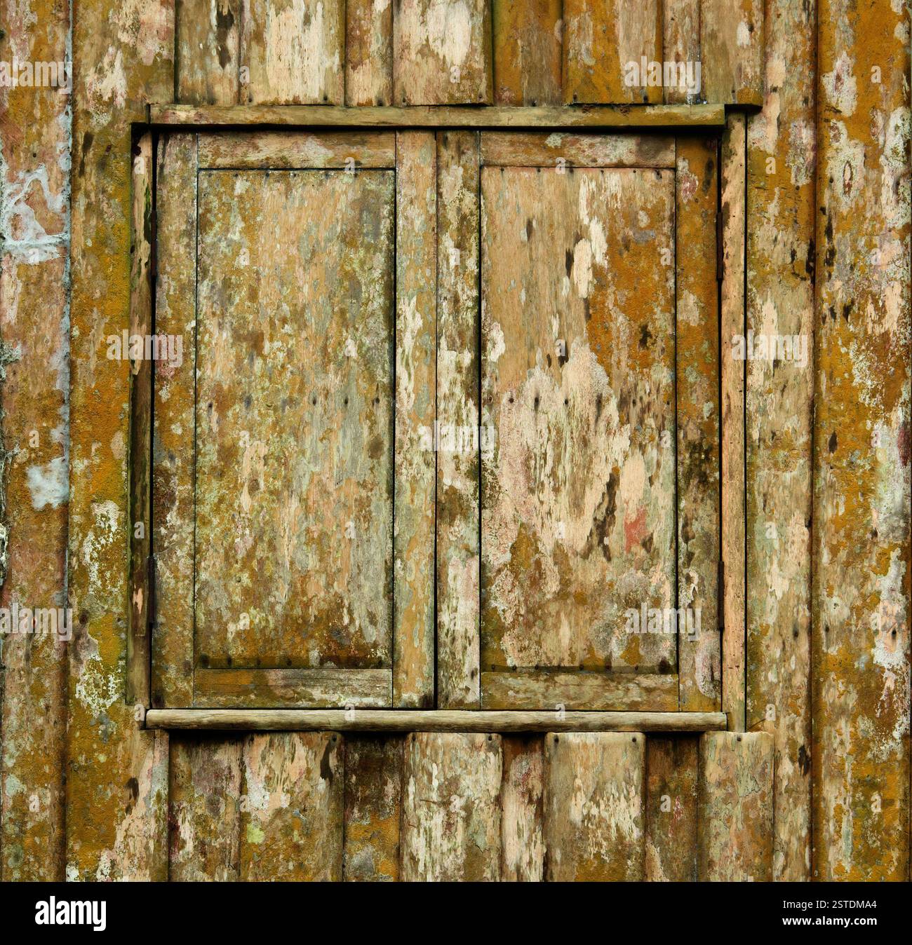 Old wooden shuttered window hi-res stock photography and images - Alamy