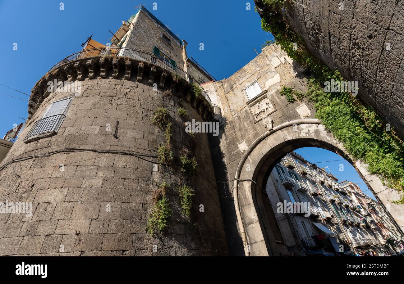 Naples, Italy - May 24, 2024: Porta Nolana in Naples: A Historic ...