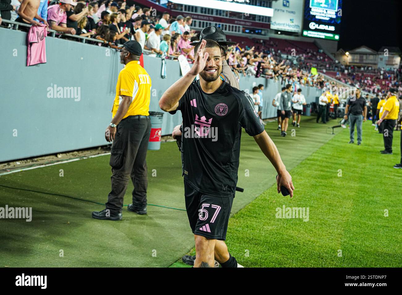 Tampa, Florida, USA, February 14, 2025, Inter Miami defender Marcelo ...