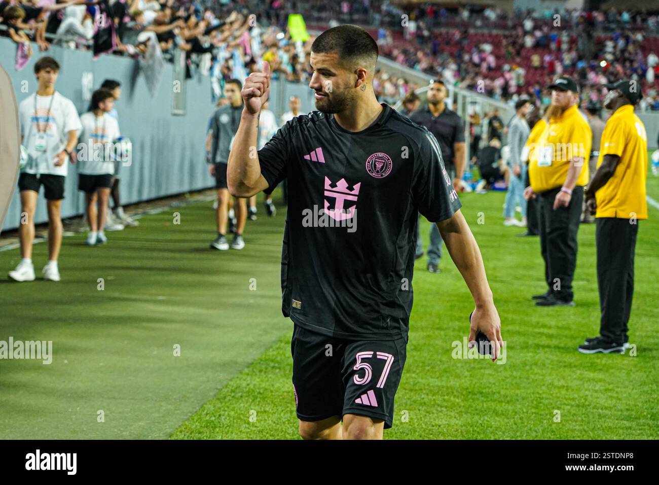 Tampa, Florida, USA, February 14, 2025, Inter Miami defender Marcelo ...