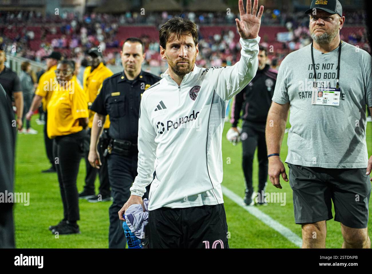 Tampa, Florida, USA, February 14, 2025, Inter Miami players Lionel ...