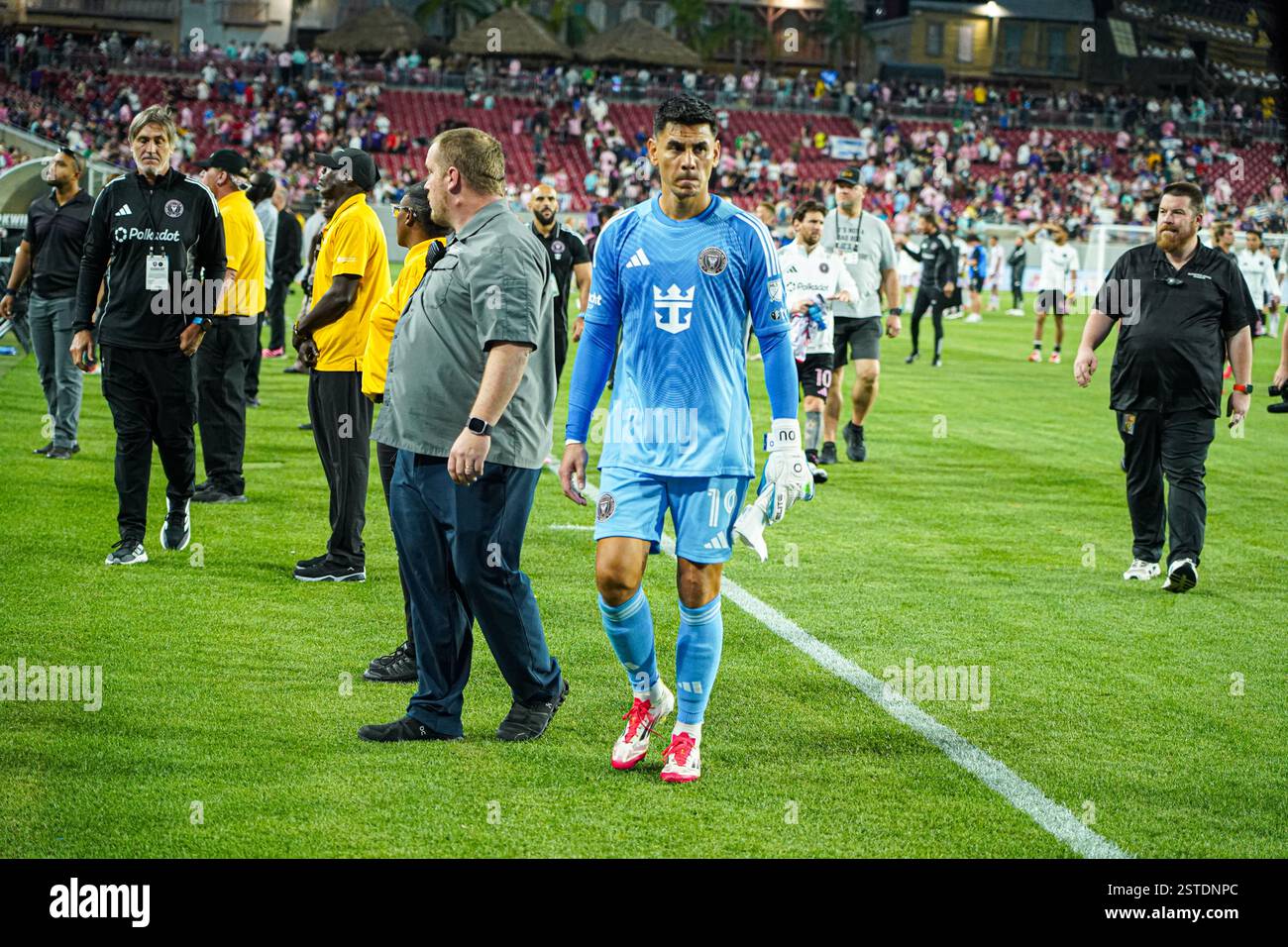 Tampa, Florida, USA, February 14, 2025, Inter Miami goalkeeper Oscar ...