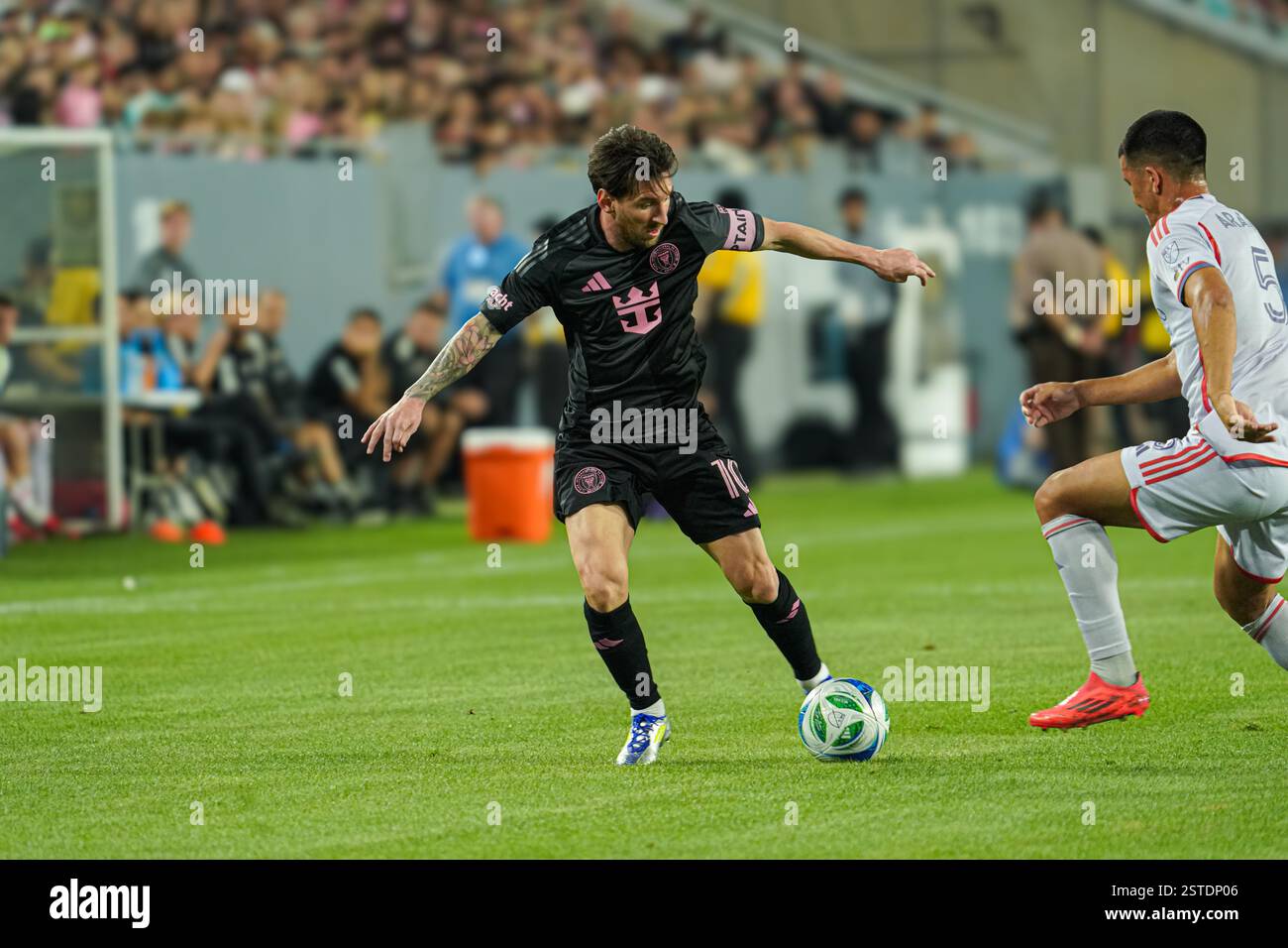 Tampa, Florida, USA, February 14, 2025, Inter Miami forward Lionel ...
