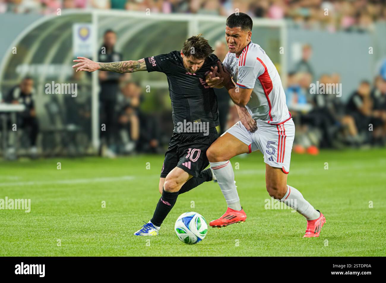 Tampa, Florida, USA, February 14, 2025, Inter Miami forward Lionel ...