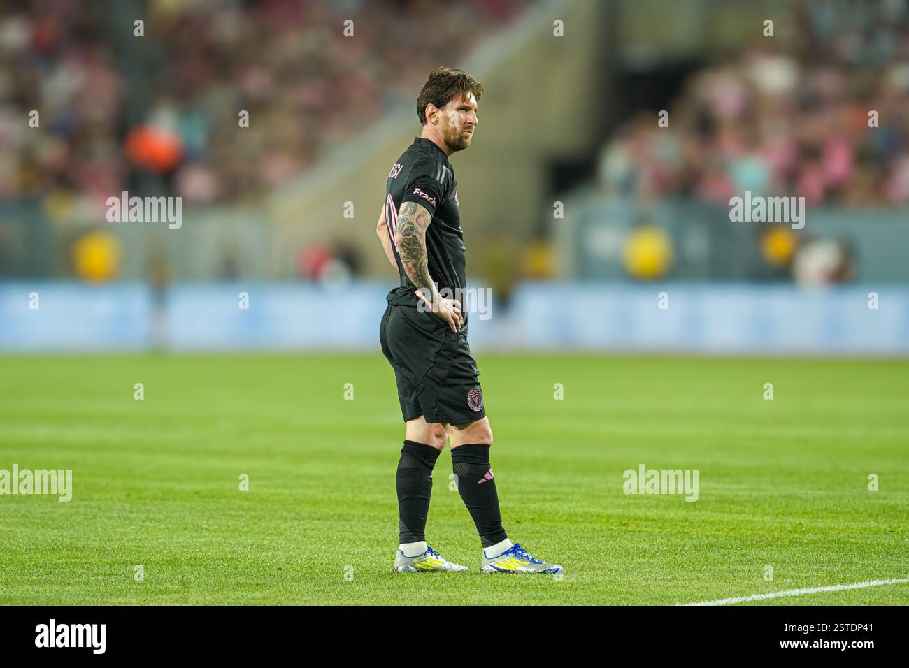 Tampa, Florida, USA, February 14, 2025, Inter Miami players Lionel ...