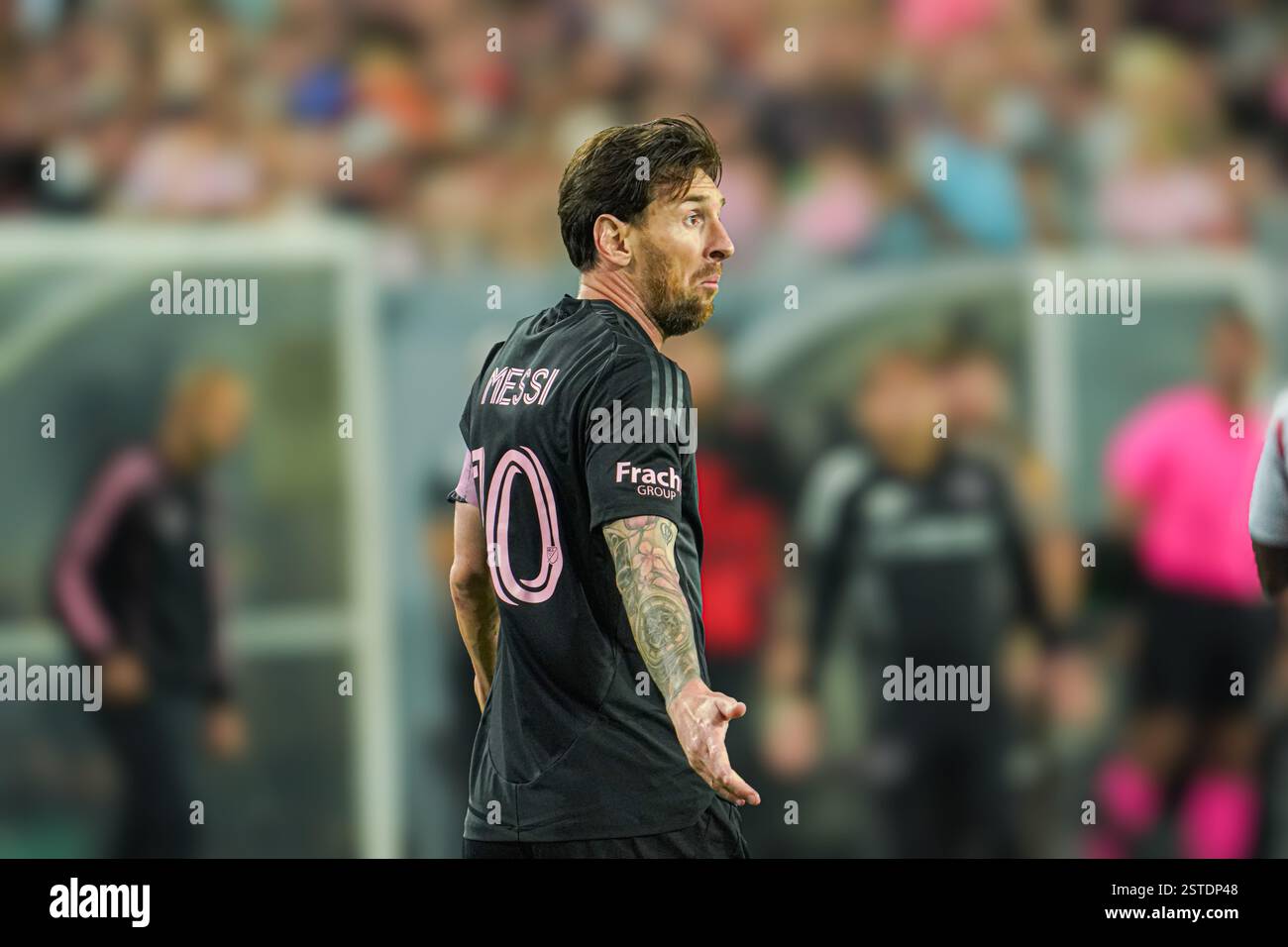 Tampa, Florida, USA, February 14, 2025, Inter Miami Captain Lionel ...