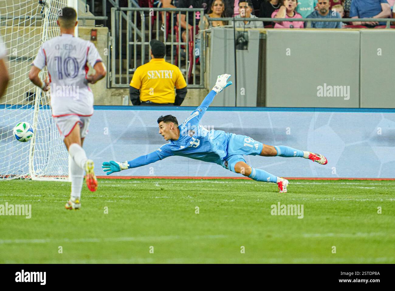 Tampa, Florida, USA, February 14, 2025, Inter Miami goalkeeper Oscar ...