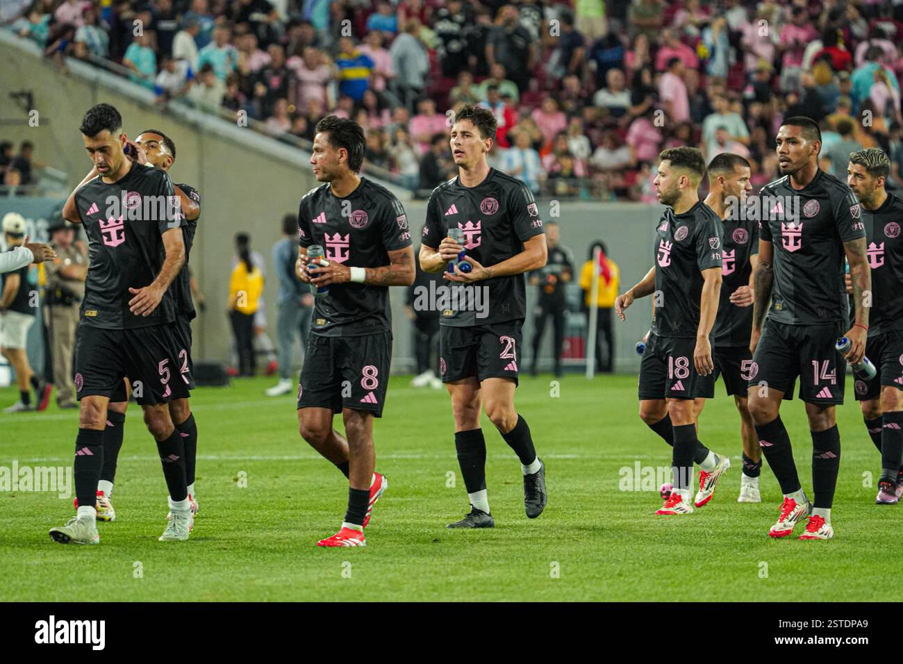 Tampa, Florida, USA, February 14, 2025, Inter Miamiplayers heading to ...