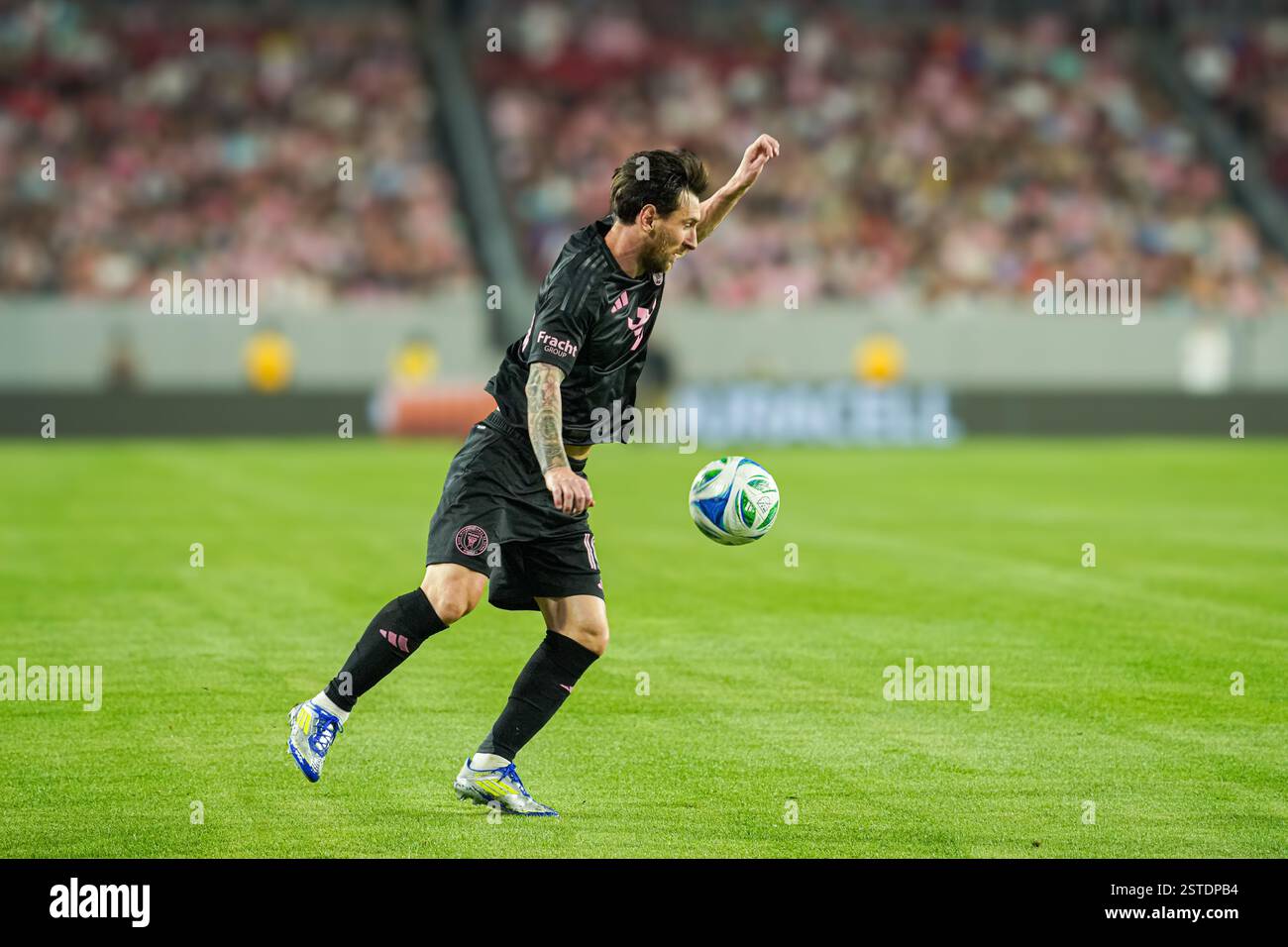 Tampa, Florida, USA, February 14, 2025, Inter Miami players Lionel ...