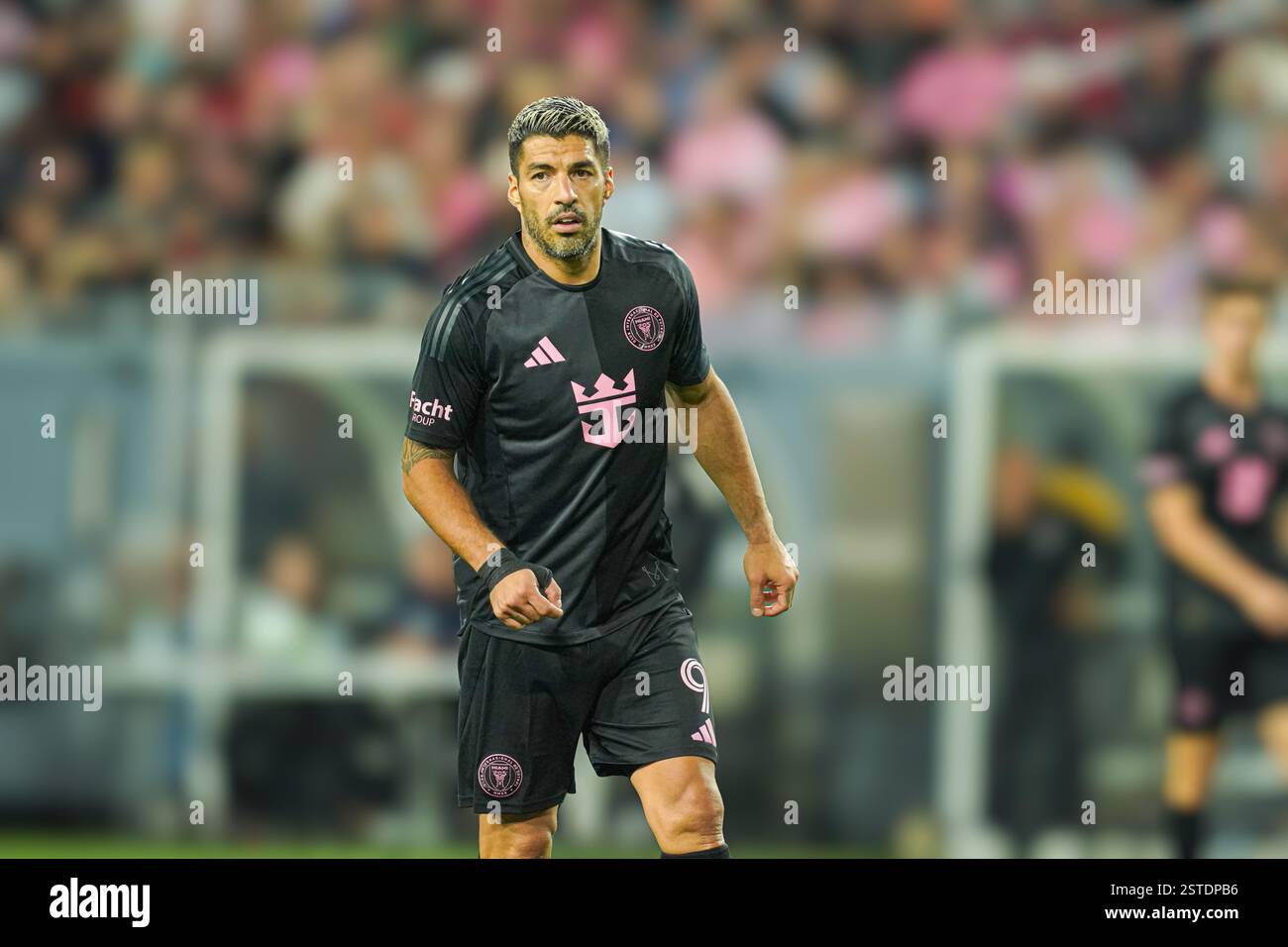 Tampa, Florida, USA, February 14, 2025, Inter Miami forward Luis Suarez ...
