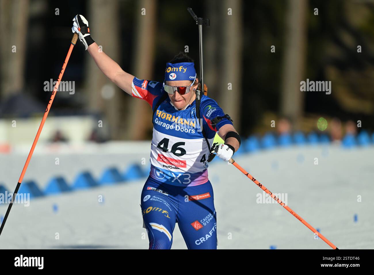 Lenzerheide, Switzerland. 18th Feb, 2025. Biathlon: World Championships ...