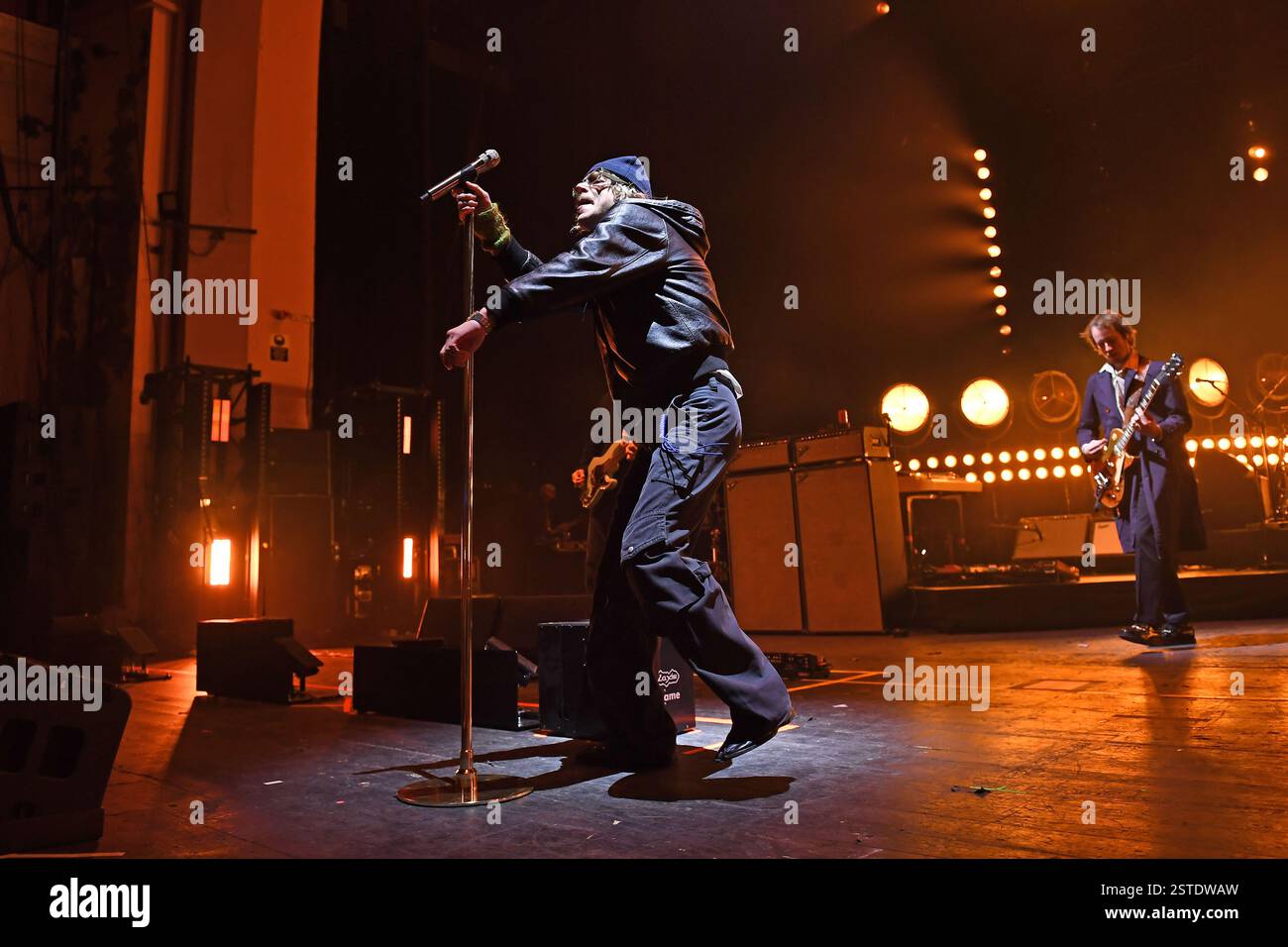 UK. 17th Feb, 2025. LONDON, ENGLAND - FEBRUARY 17: Matt Shultz of ‘Cage ...