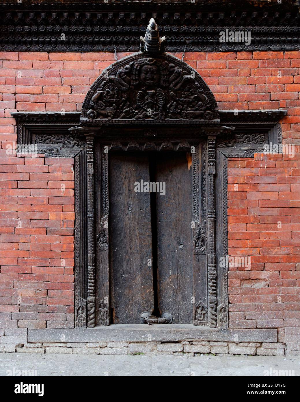 Traditional door architecture kathmandu hi-res stock photography and ...