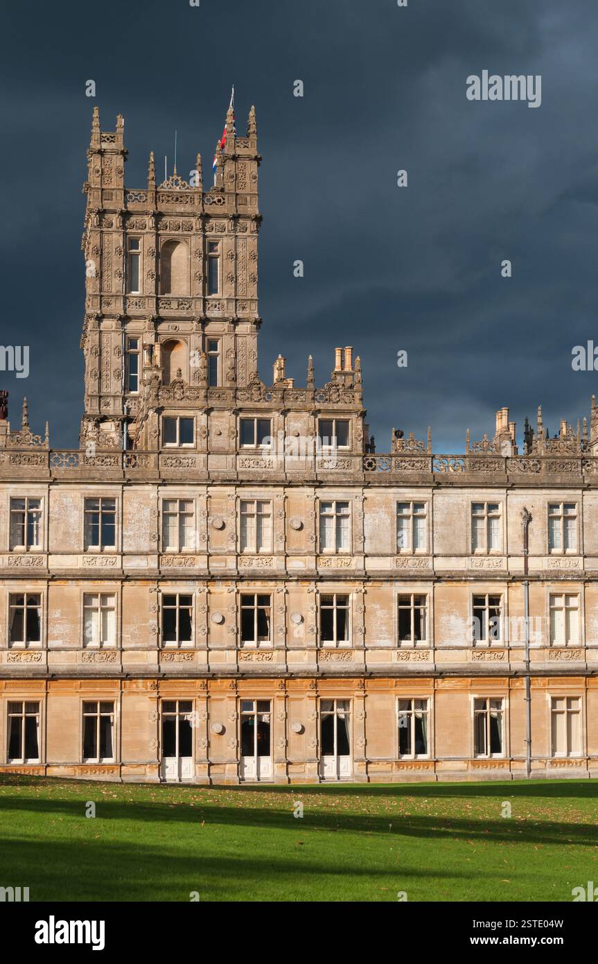 Julian fellowes at highclere castle hi-res stock photography and images ...
