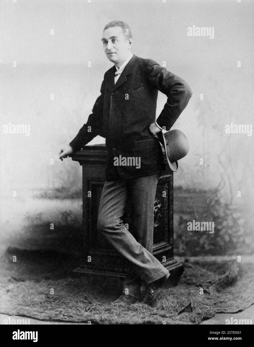 Italian stage actor Giovanni Emanuel, 1895 Stock Photo - Alamy