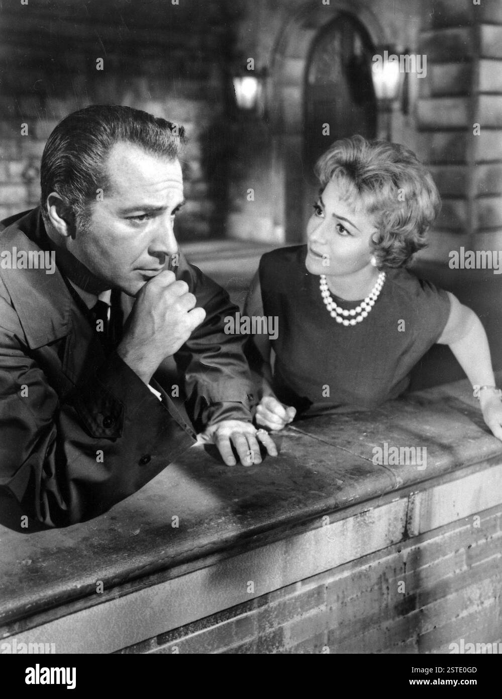Italian actor Rossano Brazzi in a scene from the movie Light in the ...