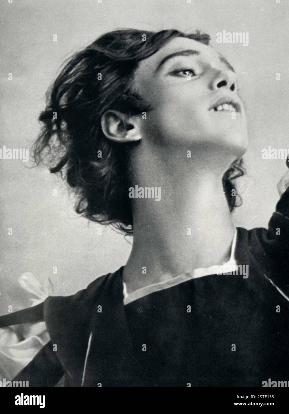 Russian ballet dancer and choreographer Vaslav Nijinsky in Giselle ...