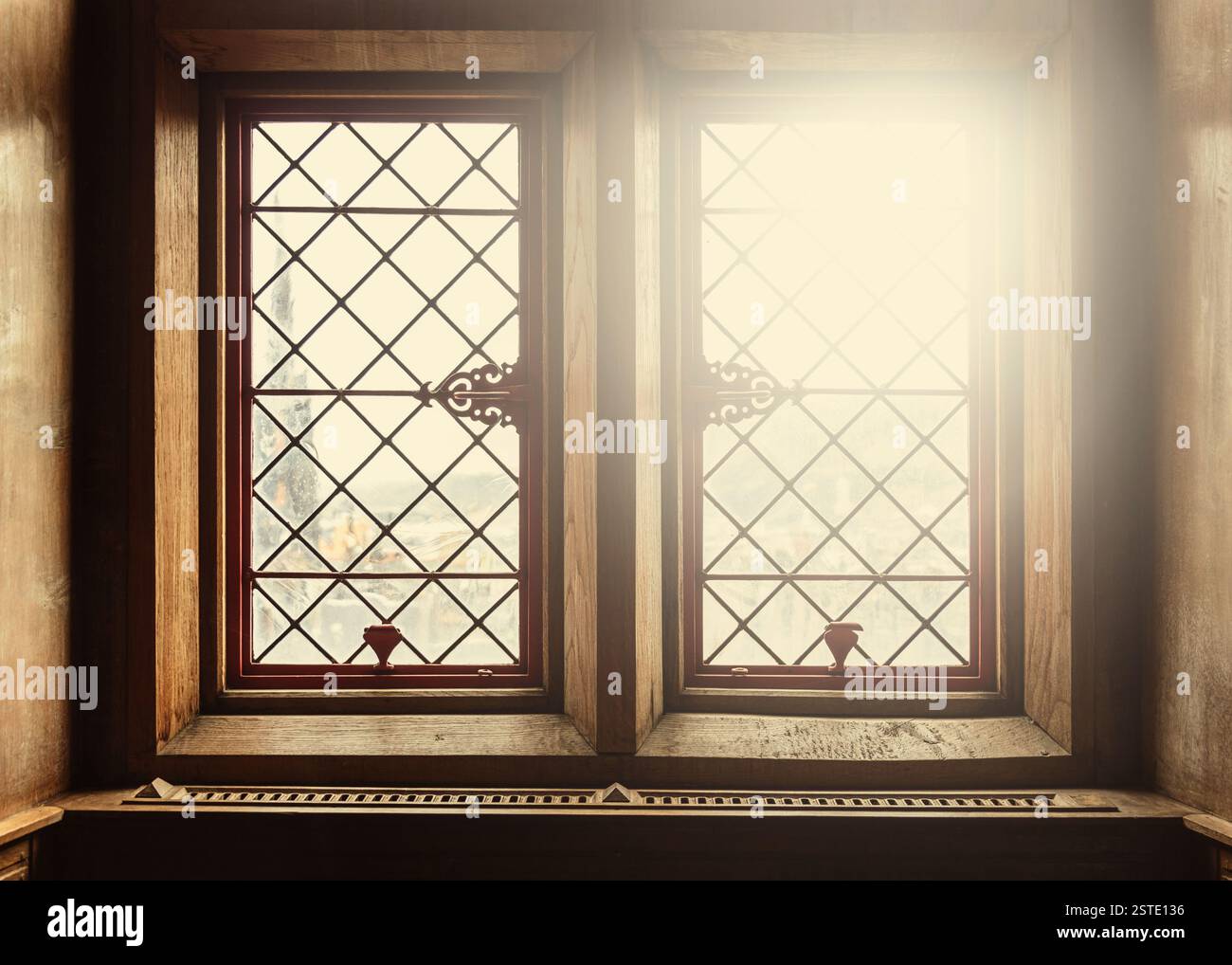 Windows wood sill hi-res stock photography and images - Alamy