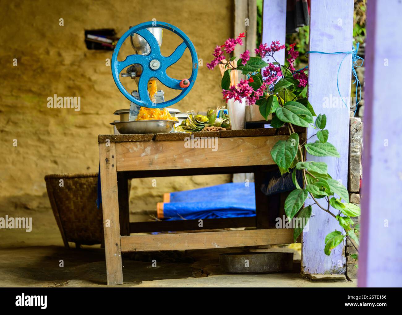 Vintage orange squeezer in nepal hi-res stock photography and images ...
