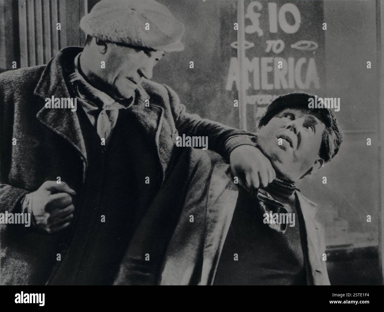 American actors Victor McLaglen and J. M. Kerrigan in the movie The ...