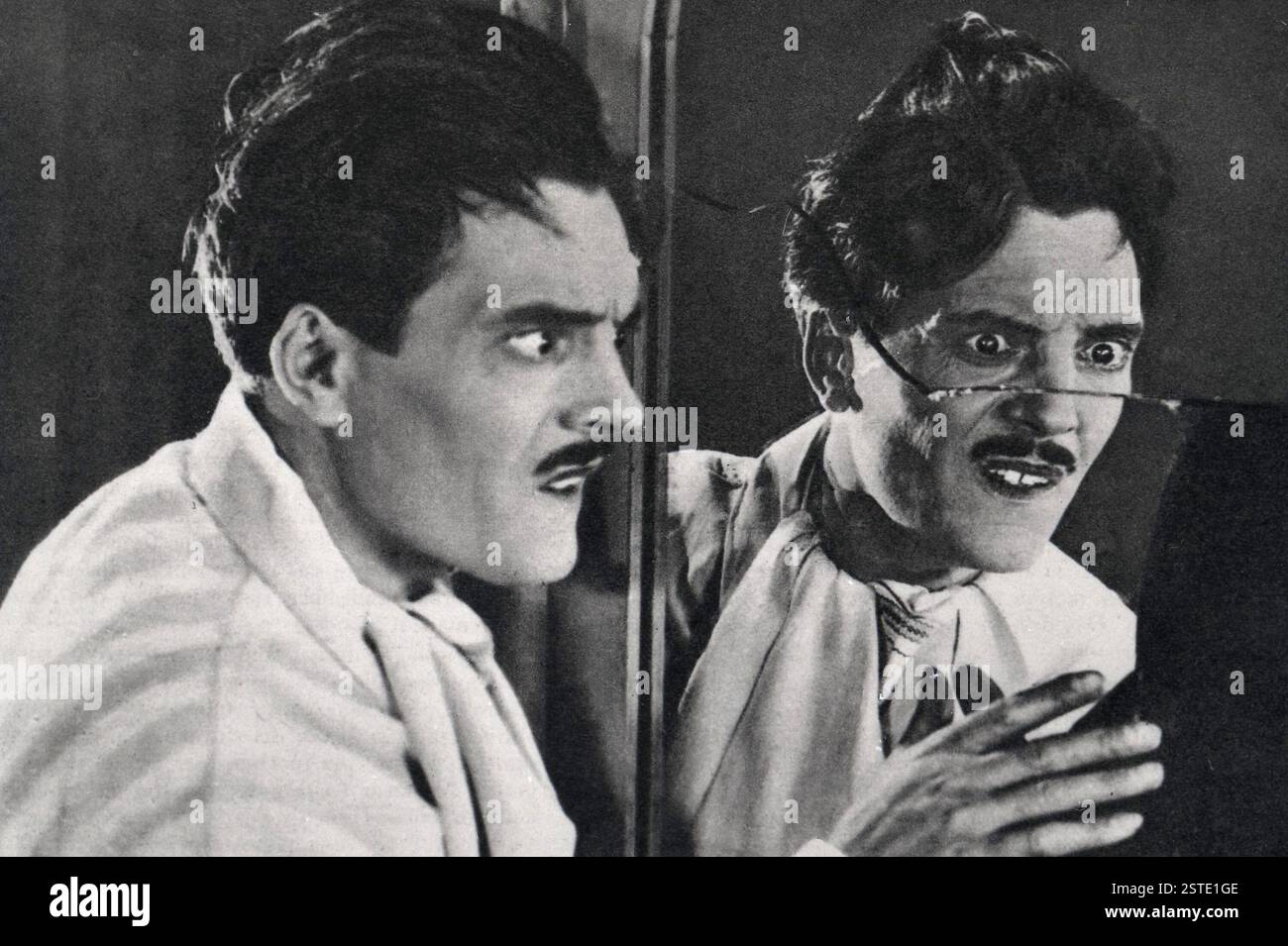 French actor and director Max Linder in Seven Years Bad Luck, USA 1921 ...