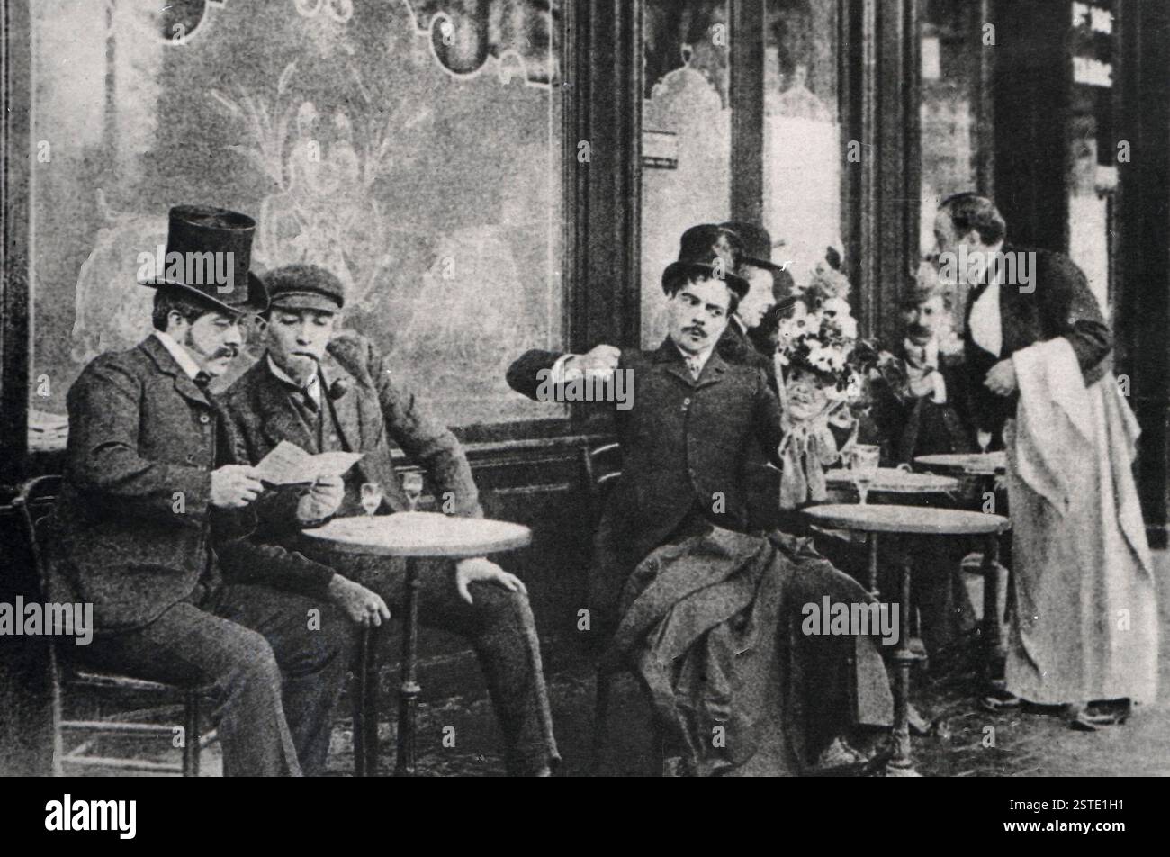 French actor and director Max Linder in one of his silent movies, 1910s ...