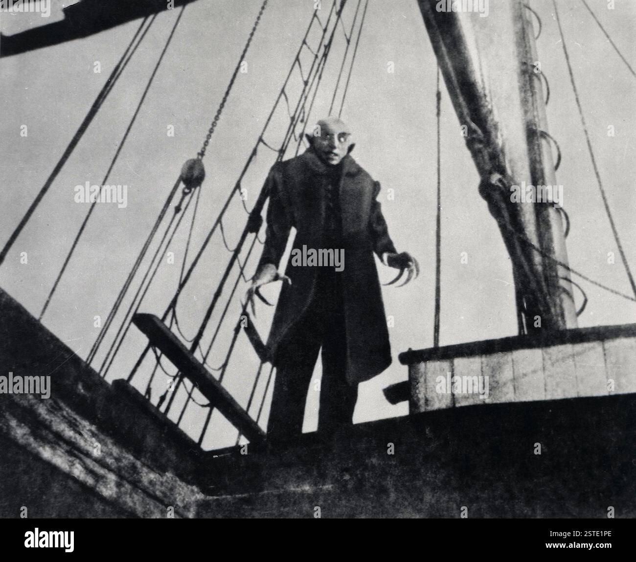 Actor Max Schreck in the movie Nosferatu: A Symphony of Horror, Germany ...