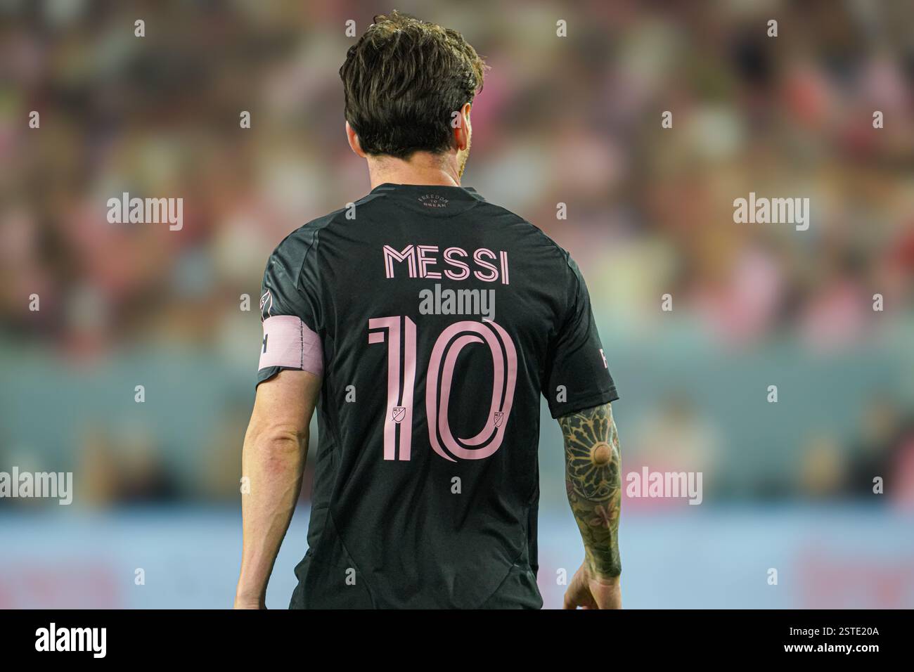 Tampa, Florida, USA, February 14, 2025, Inter Miami players Lionel ...