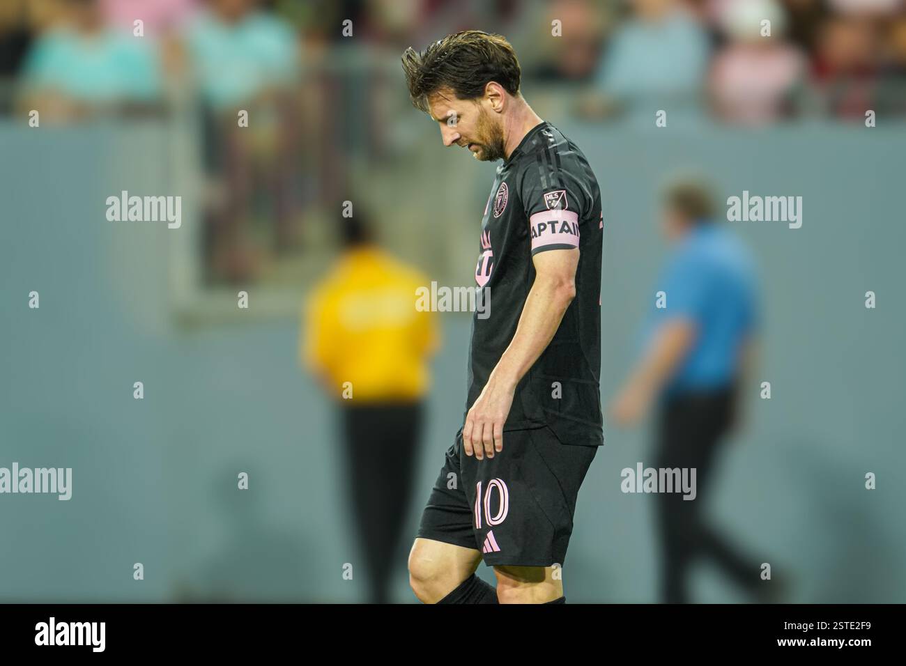 Tampa, Florida, USA, February 14, 2025, Inter Miami players Lionel ...