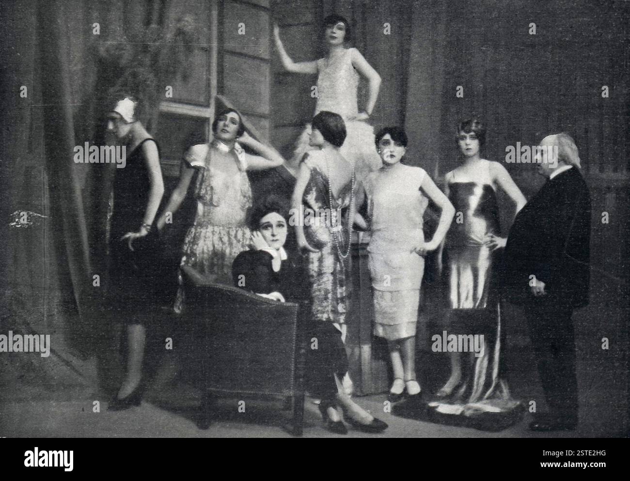 Russian actress and theatre director Tatyana Pavlova in a scene from ...