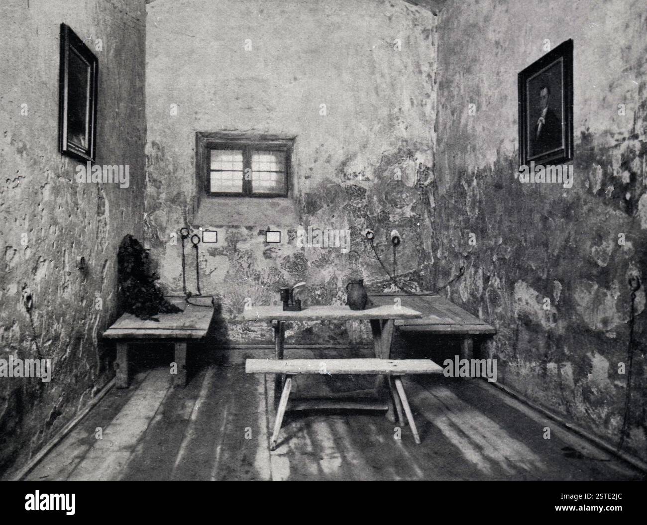 The Spielberg cell where Piero Maroncelli and Silvio Pellico were ...