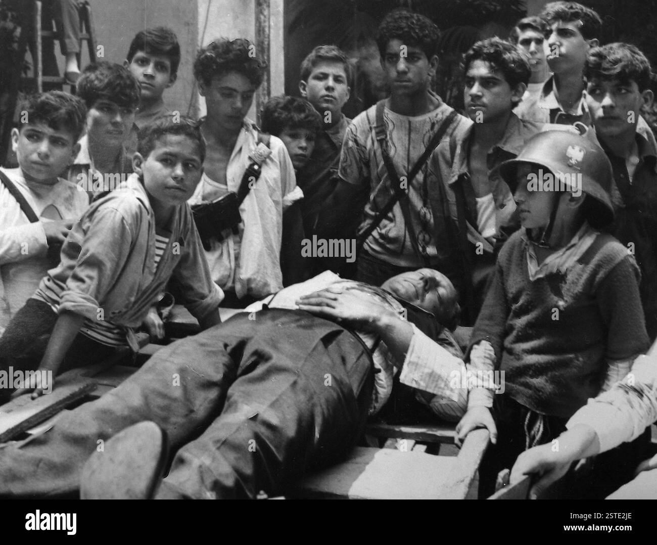 Scene from the Italian movie The Four Days of Naples (Le quattro ...