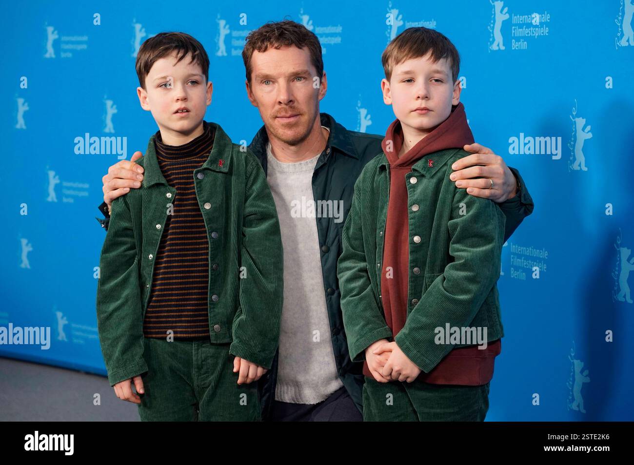 Richard Boxall, Benedict Cumberbatch und Henry Boxall beim Photocall ...