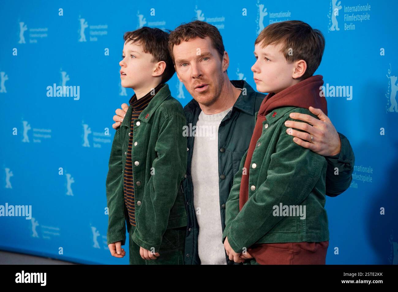 Richard Boxall, Benedict Cumberbatch und Henry Boxall beim Photocall ...