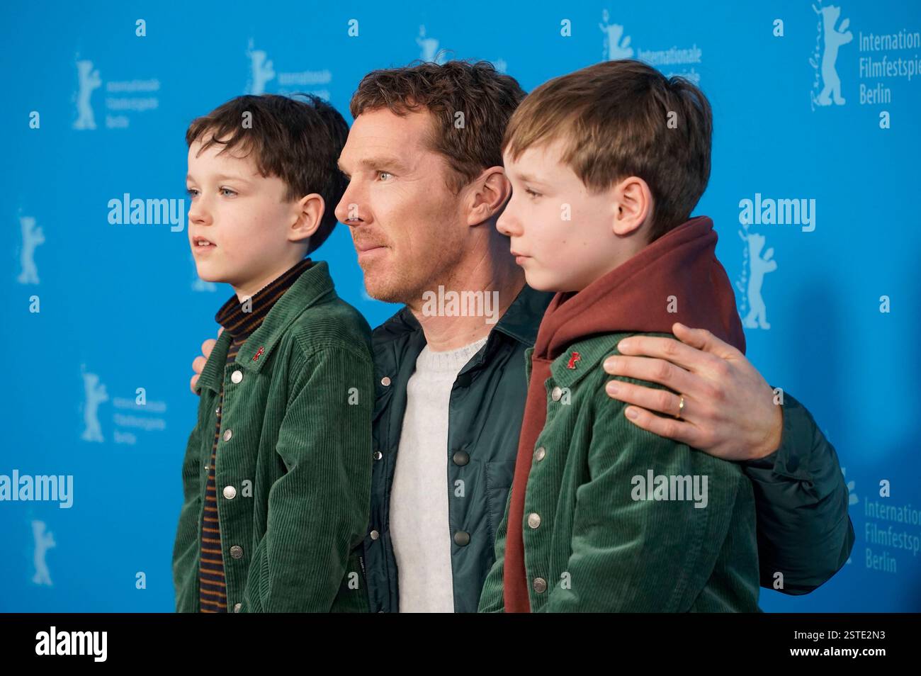 Richard Boxall, Benedict Cumberbatch und Henry Boxall beim Photocall ...
