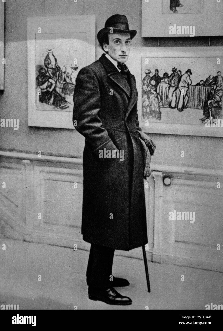 French theatre director Jacques Copeau, Paris 1911 Stock Photo - Alamy