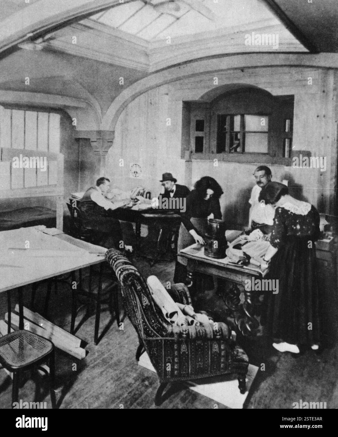 French theatre director Jacques Copeau and actor Louis Jouvet at the ...