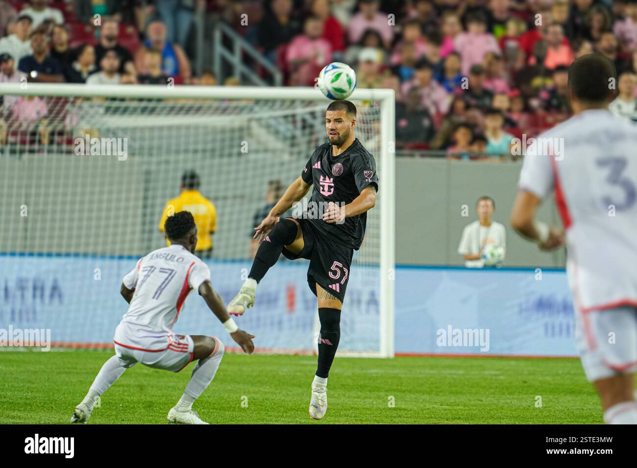 Tampa, Florida, USA, February 14, 2025, Inter Miami defender Marcelo ...