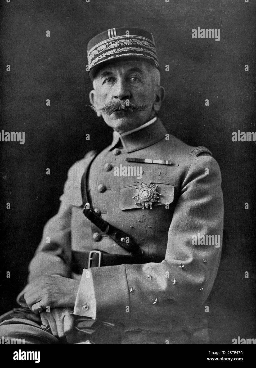 French Army general and Minister Marshal Lyautey, 1920s Stock Photo - Alamy