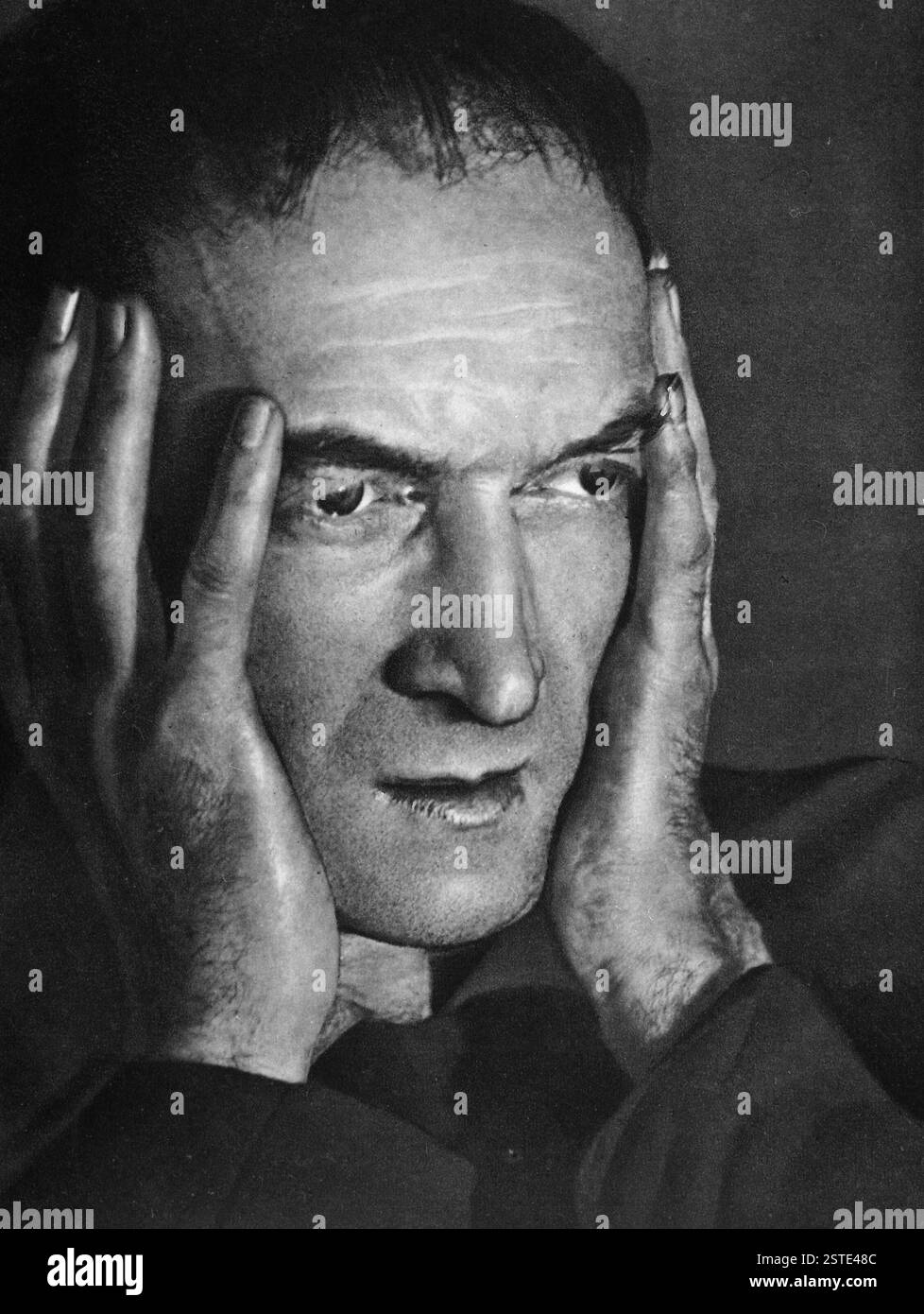 French actor and theatre director Jean Vilar, 1950s Stock Photo - Alamy