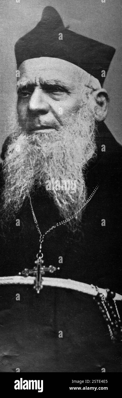 Italian Cardinal Guglielmo Massaia, 1890s Stock Photo - Alamy