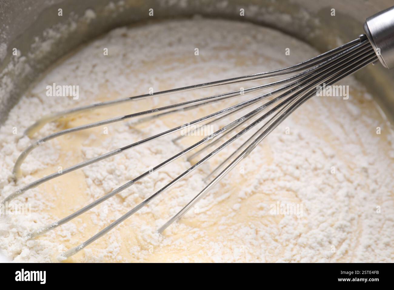 Closeup stainless kitchen whisk hi-res stock photography and images - Alamy