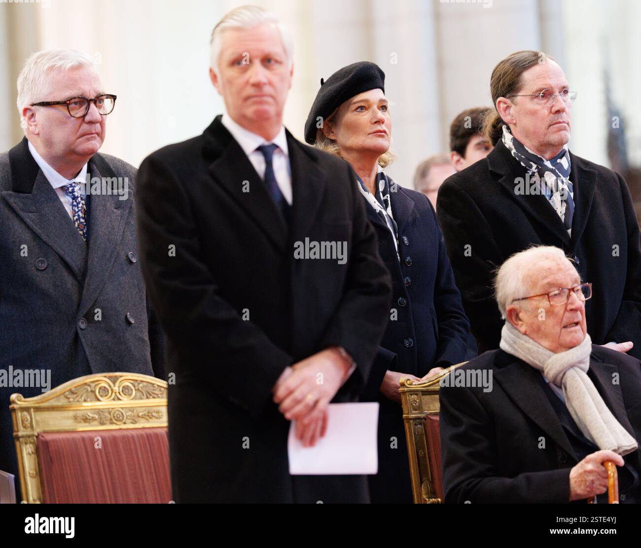 Brussels, Belgium. 18th Feb, 2025. Prince Laurent of Belgium, King ...