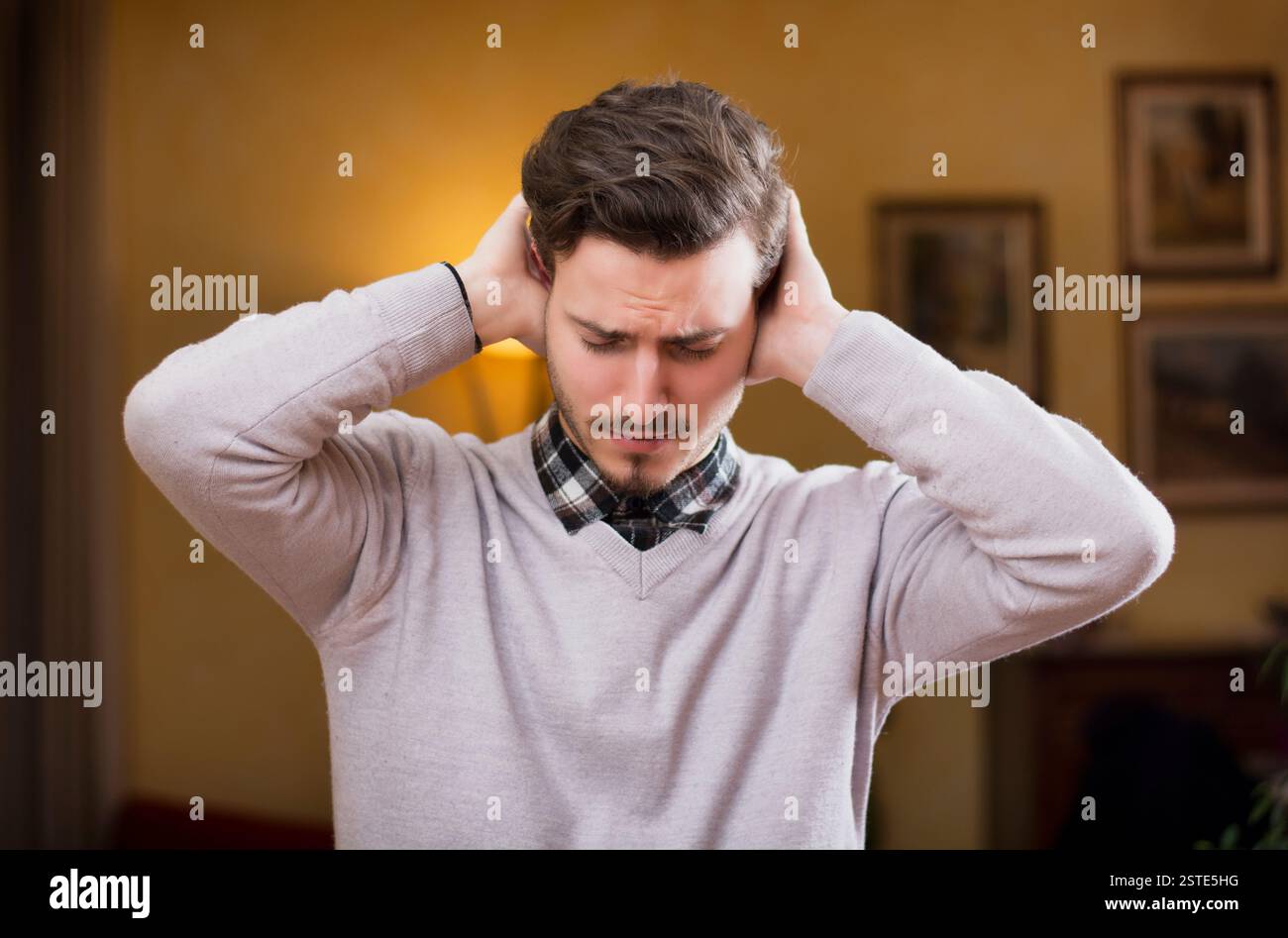 Angry handsome young businessman hi-res stock photography and images ...